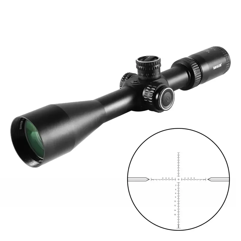 FFP Riflescope W/ 5 22x50mm Tactical Optic Sight, Outdoor Hunting Scope ...
