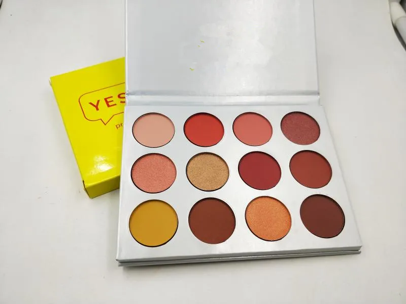 Easy To Use Ethereal Eyes Eyeshadow Palette Plate 12 Top Quality Colors ...