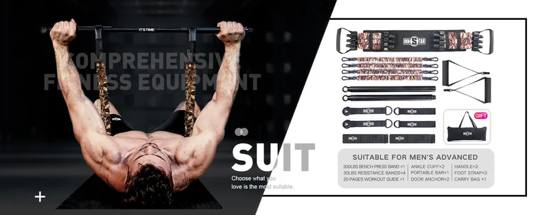 DHgate.com:INNSTAR Resistance Bands for Chest Expansion, Push-ups, and ...