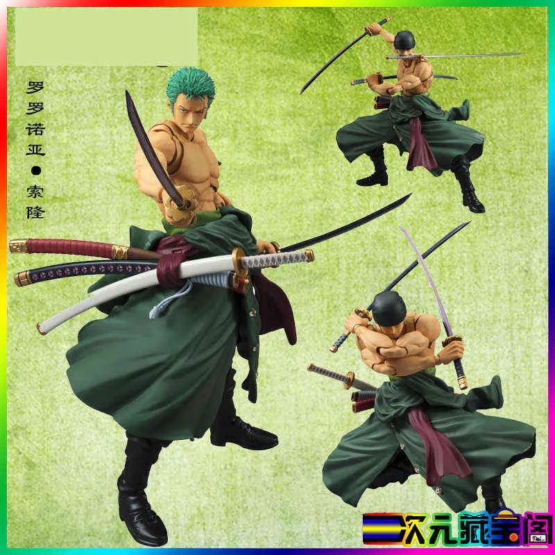 Anime Joints Movable Roronoa Zoro Action Figure... From Baofu005, $31. ...