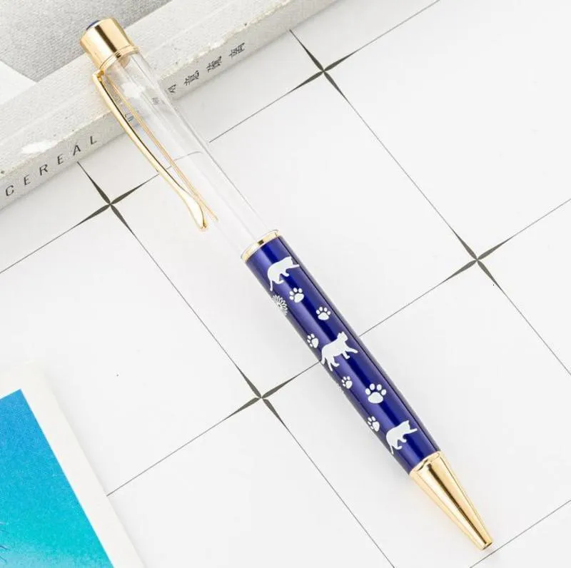 Wholesale Color 20 Cartoon Diy Empty Tube Metal Ballpoint Pens Student ...