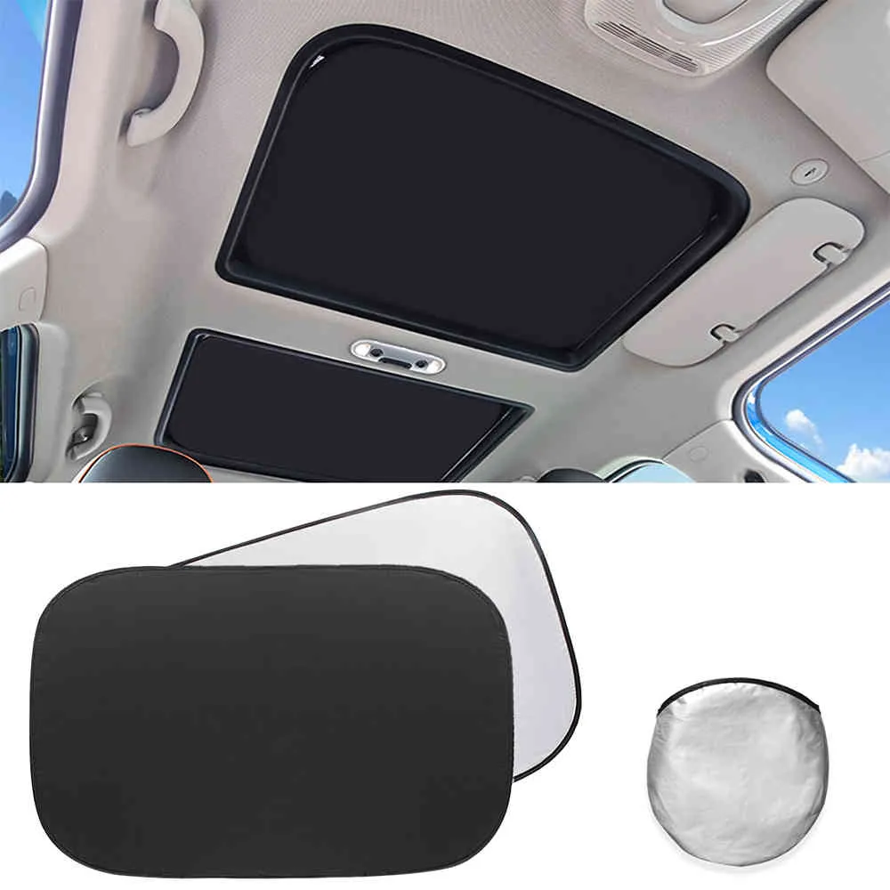 Car Retractable Curtain with UV Protection: Foldable Sunroof Shade for ...
