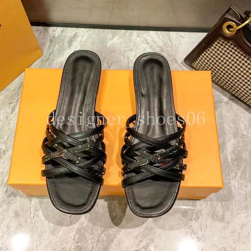 Luxury Designer Floral Scuffs Slipper Nice Summer Sandals For Women ...