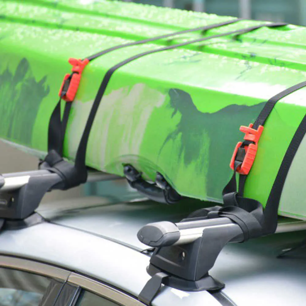 Car Roof Rack Straps Tie Down Strap Heavy Duty Cargo Straps With Padded ...