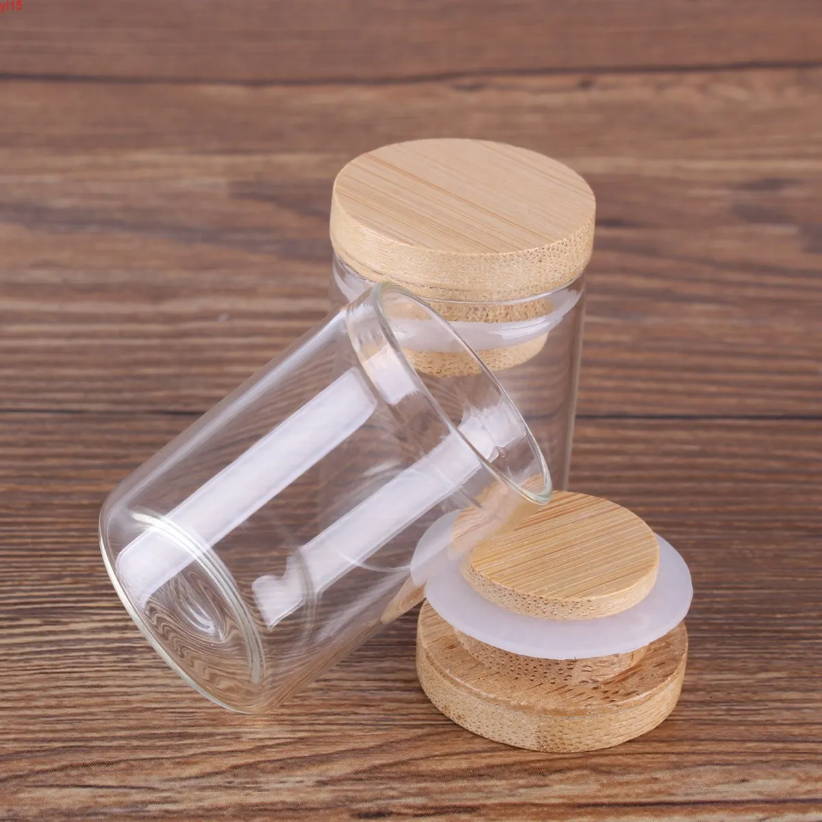 Wholesale Set Of 15ml Test Tubes With Bamboo Lids And Glass Jars Ideal ...