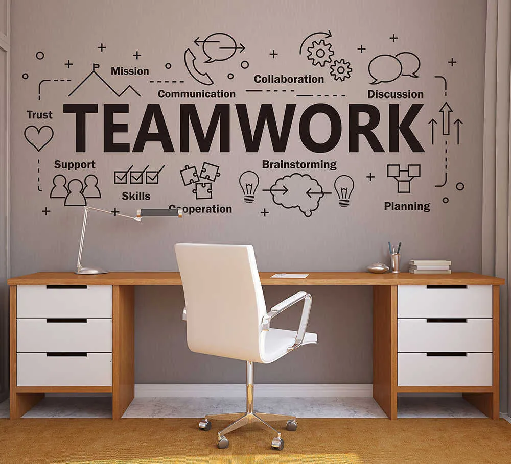 Creative Teamwork Wallpaper