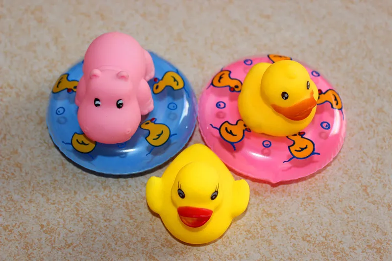 Mini Yellow Ducks Toy Set For Baby Showers, Bathrooms, And Playtime ...