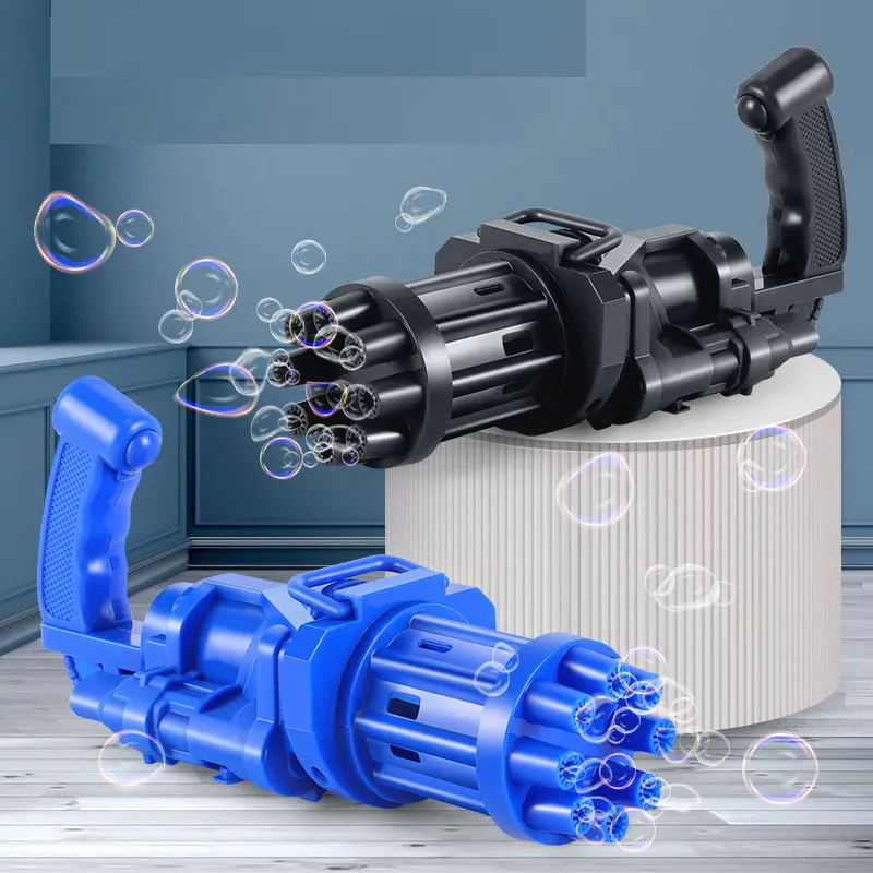 Automatic Bubble Machine Gun for Kids - Summer Fun, Weddings & Parties ...