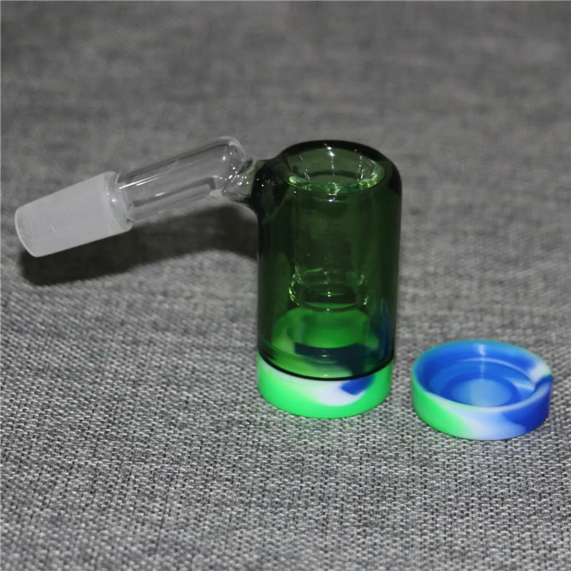 Wholesale Colorful Mini Glass Ash Catcher 14mm Thick Pyrex Bubbler For ...