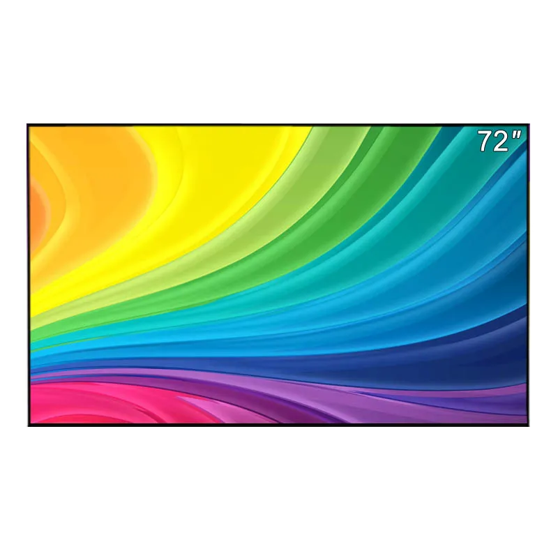 72 Inch Projection Screen 4K Micro Perforated Black... From Hrlbeauty02 ...