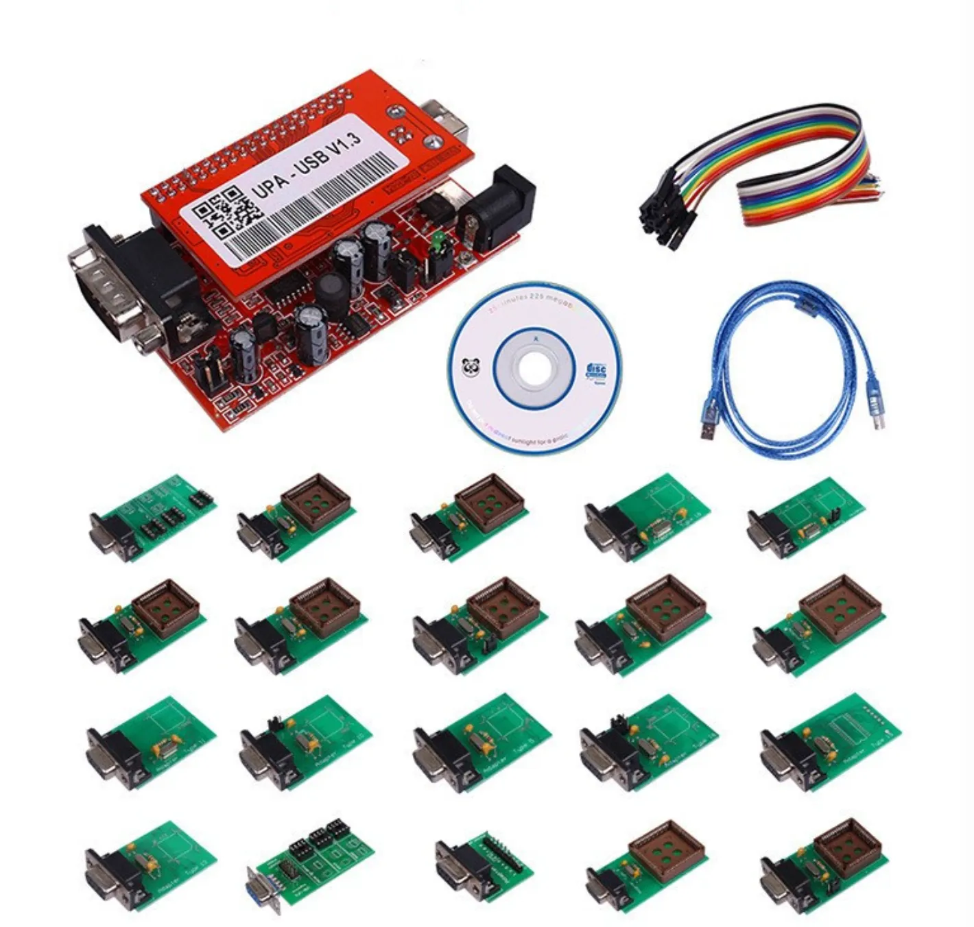 UPA USB Serial Programmer Full Adapter Diagnostic Tool UPA USB ECU ...