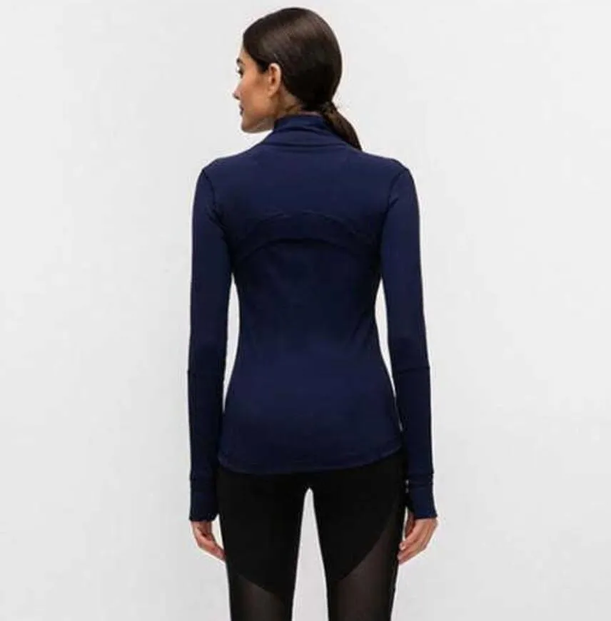 DHgate.com:Autumn Winter Womens Zipper Jacket Quick-Drying Yoga Running ...