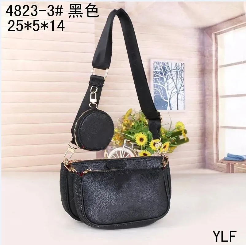 DHgate.com:Womens 3-Piece Leather Handbag Set with Multi Accessories ...