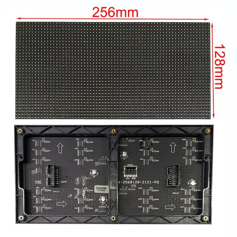 DHgate.com:Full-Color Indoor LED Display Panel, 256x128mm, HUB75 ...
