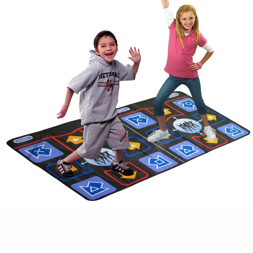 Double Dance Pad - Non-Slip TV Dance Mat with 218 Built-In Songs - Fun ...