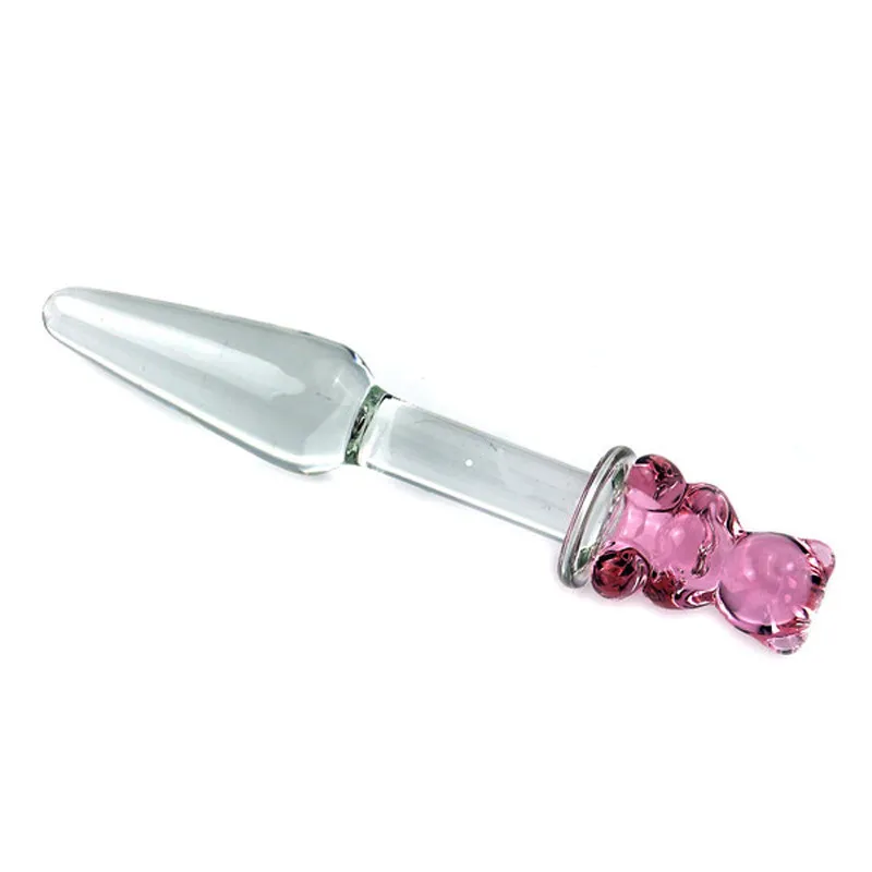 Massage 2020 Phallus Vaginal Stimulation Glass Dildo Butt Plug Heart ...