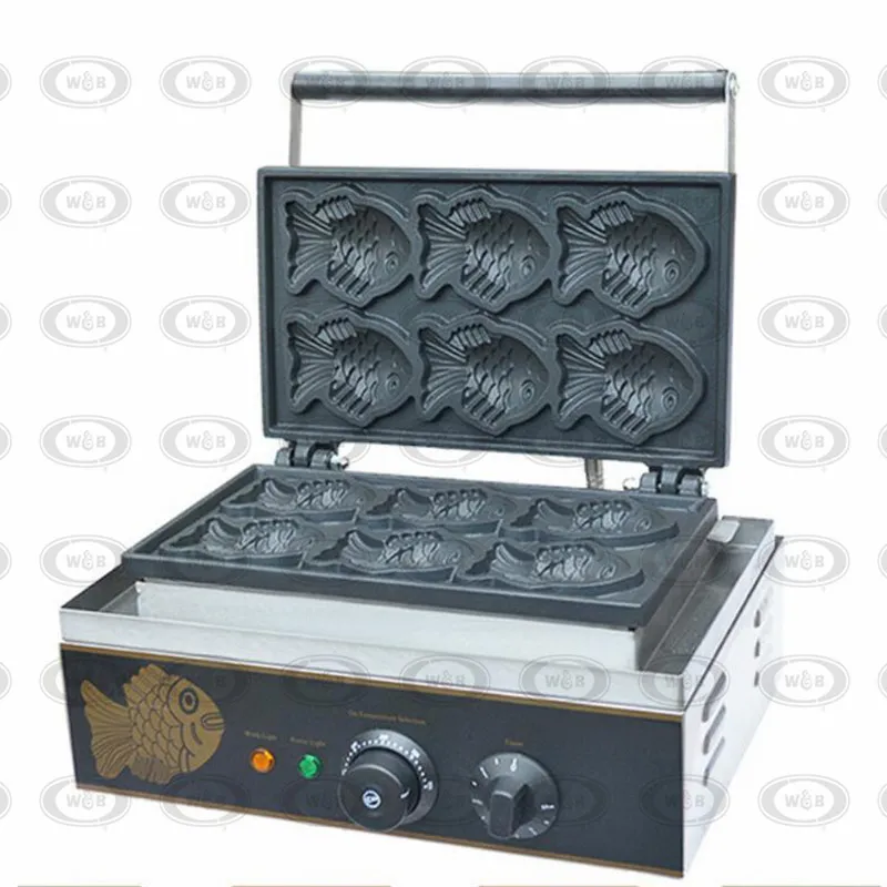 Commercial Electric Taiyaki Fish Taiyaki Fish Waffle Maker For Japan ...