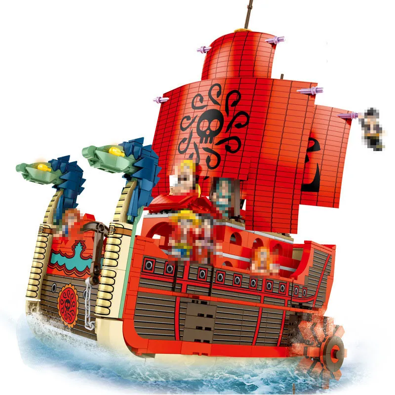 Sy6296 One Piece Ship Model Kits Boa Hancock Luffy Queen Of The Pirates