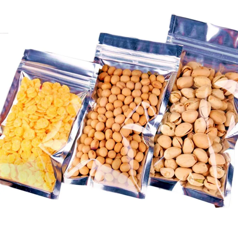 Wholesale 9x16cm Translucent Reclosable Smell Proof Packaging Mylar Bag ...