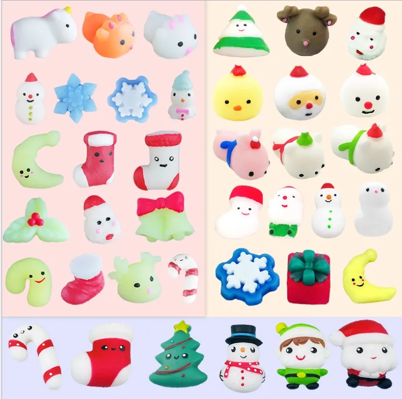 DHgate.com:Squishy Toys Christmas Sensory Finger Squeeze Snowman TPR ...