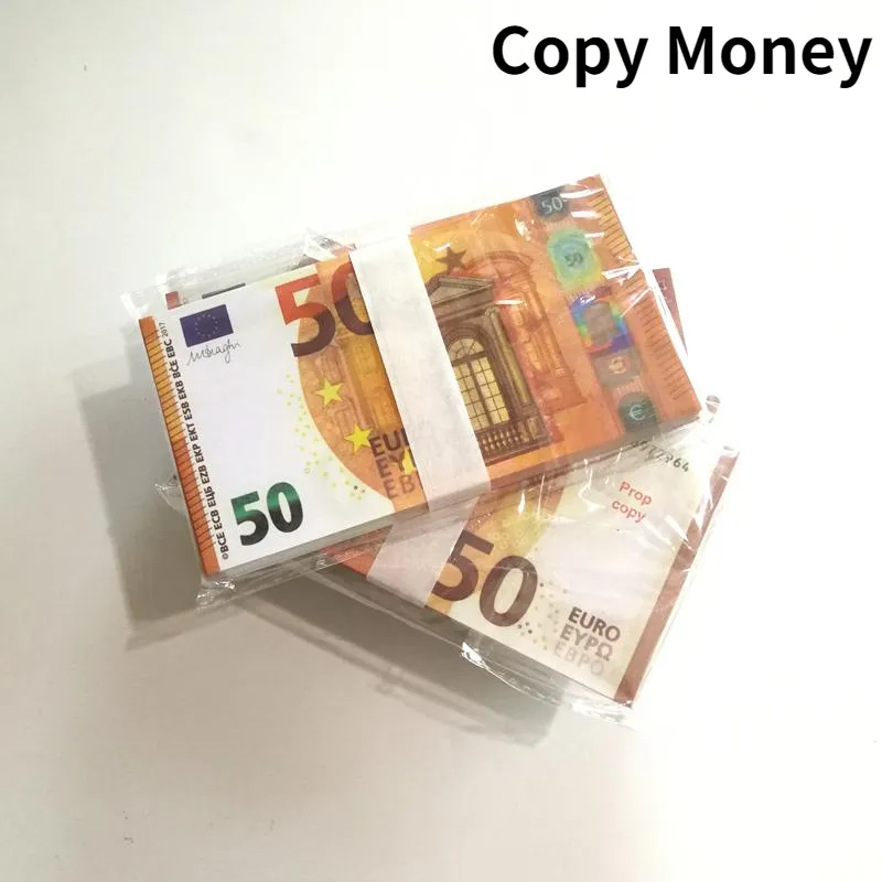 European Style Prop Money Set Realistic Fake Euro Bills For Movies ...