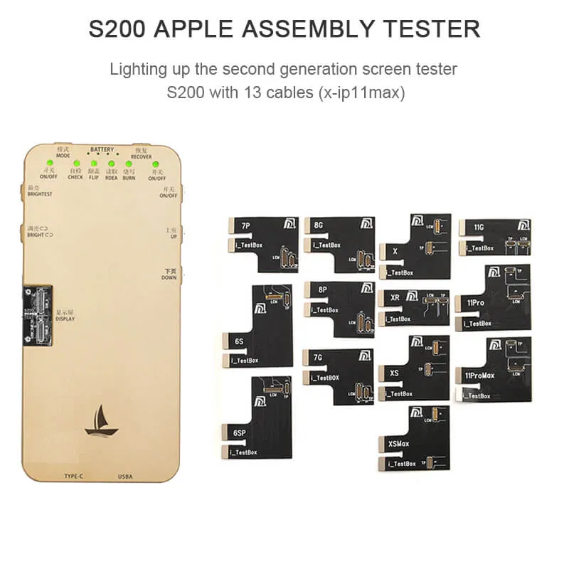 DHgate.com:iPhone LCD Tester: S1 Upgrade Compatible with iPhone X XR XS ...