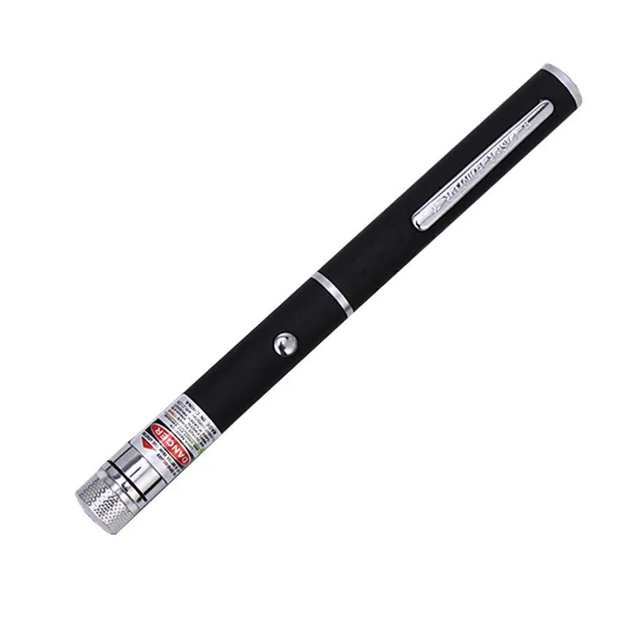 2 In 1 Laser Pointer Pen 5mW 532nm With Star Cap Powerful Teaching ...