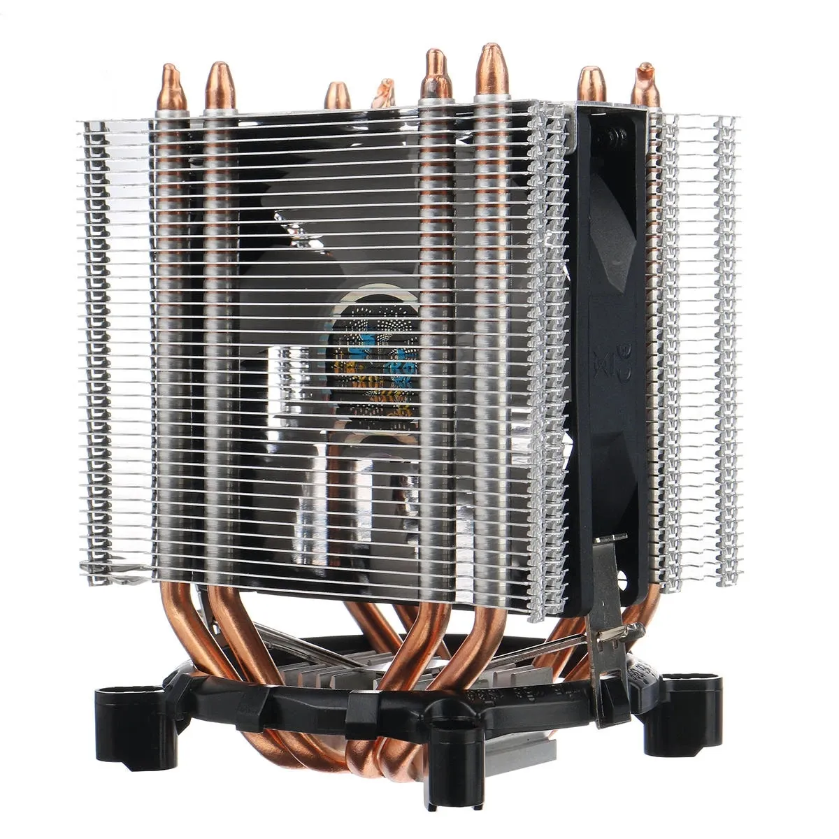 CPU Cooling Fan with Backlit Design, Copper Tubes & Dual Tower Heatsink for Intel & AMD ...