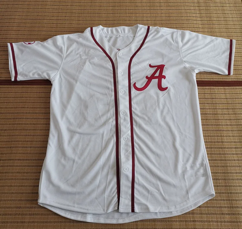 Alabama Crimson Tide College Baseball Jersey Jimmy Nelson Alex Avila ...