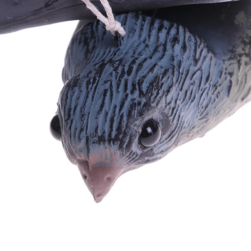 Realistic Flying Bird Hawk Pigeon Decoy Pest Control Garden Scarer ...