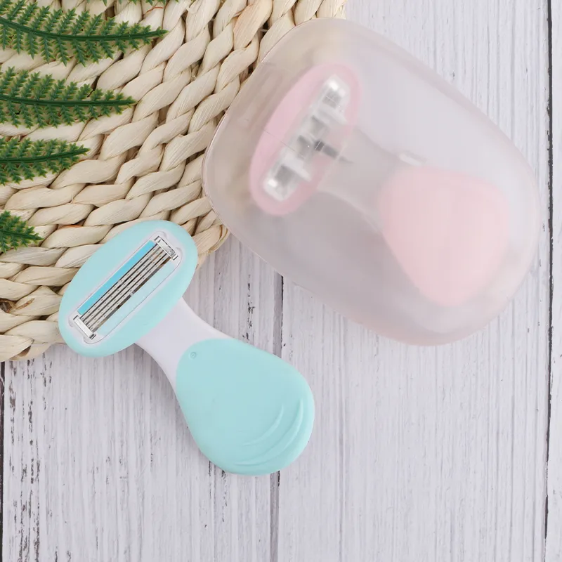 MaxFresh 4 Blade Shaving Razor For Women Whole Body Hair Removal Shaver ...