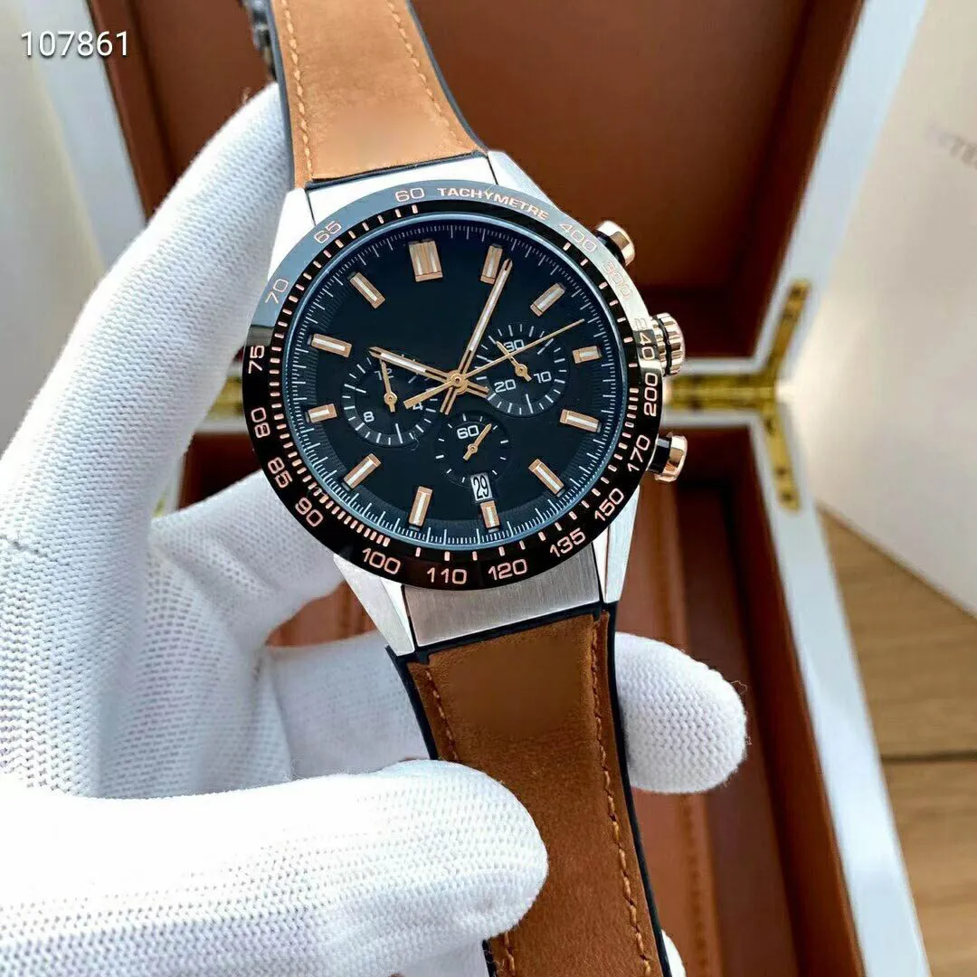 F1 Sport Chronograph Watch For Men Full Stainless Steel Strap, Quartz ...