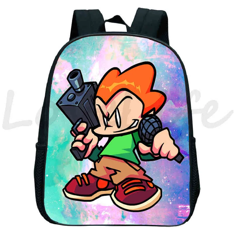 Friday Night Funkin Backpacks 3D FNF Jeu Prints Garçons Cartoon Boobag ...