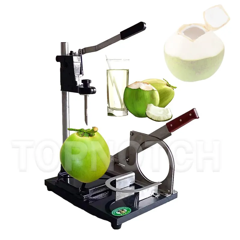 Coconut Opener Tool: Heavy Duty Commercial Green Coconut Shelling ...