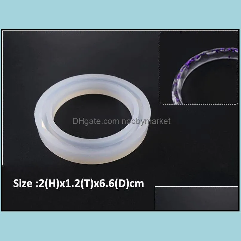 DHgate.com:DIY Bangle Molds: Flexible Silicone Resin Bracelet Mold Kit ...