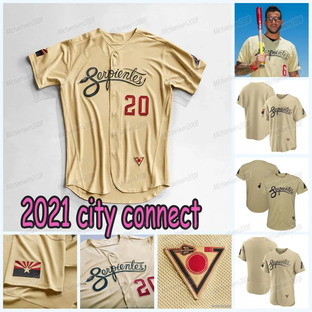 David Peralta 2021 City Connect Pavin Smith Jersey Arizona Madison ...