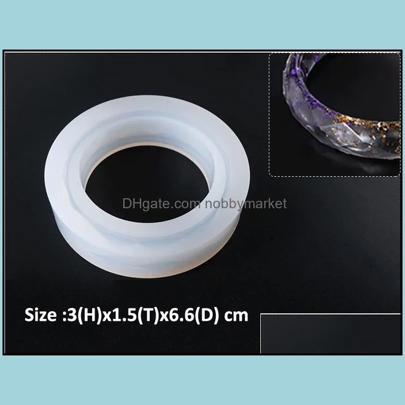 DHgate.com:DIY Bangle Molds: Flexible Silicone Resin Bracelet Mold Kit ...