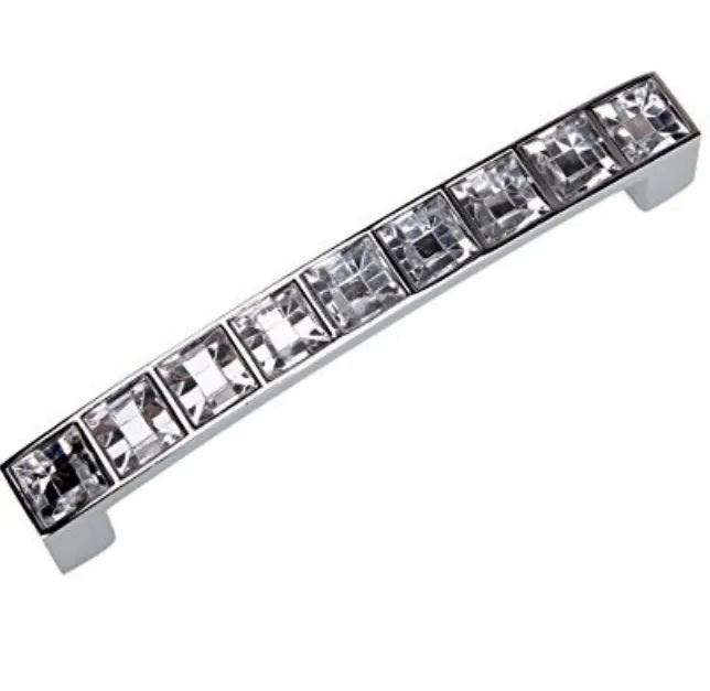 Antique U Type Handle For Drawer And Cabinet Pulls Aluminum Alloy Glass ...