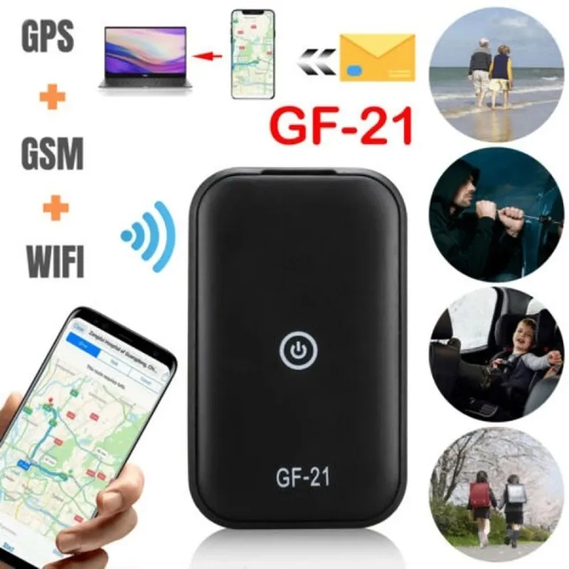 GF21 Mini GPS Real Time Car Tracker Anti Lost Alarm Device Voice Control Recording Locator High ...