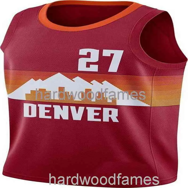 Custom Jamal Murray #27 Jersey Stitched Men Youth XS-6XL Polyester ...