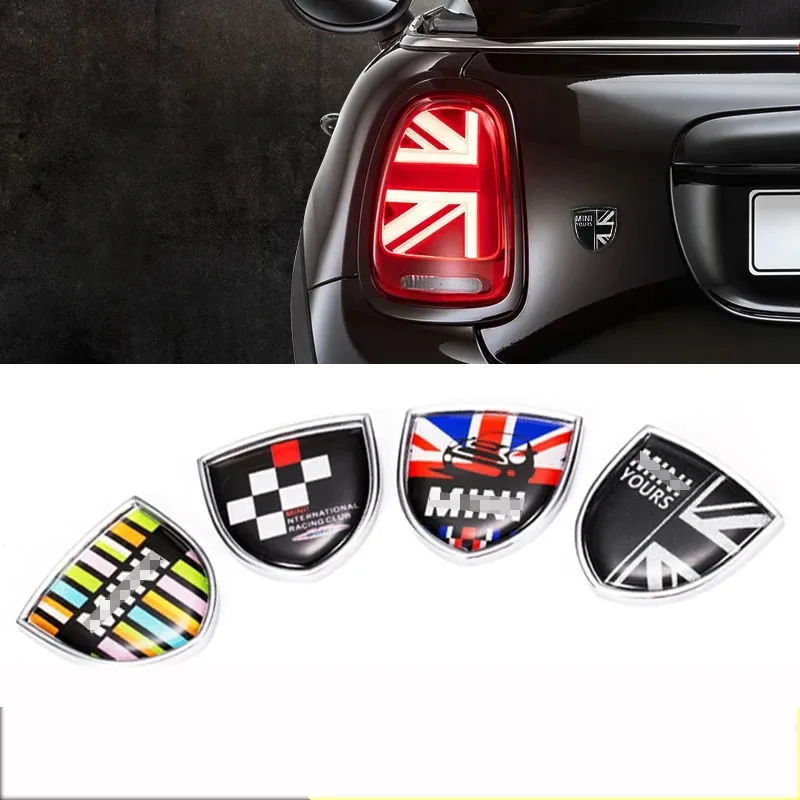 Auto Emblems And Badges 3D Metal Union Jack Emblem Badge Car Stickers ...