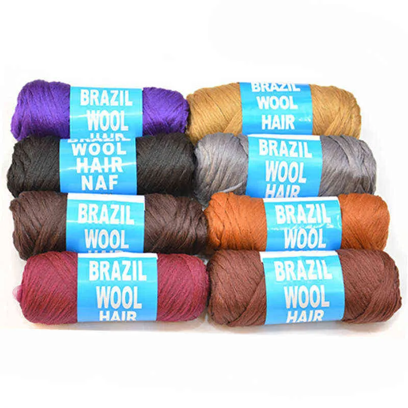 Brazilian Wool Hair Yarn - 70g/Ball for Braiding, Twisting, and Wig ...