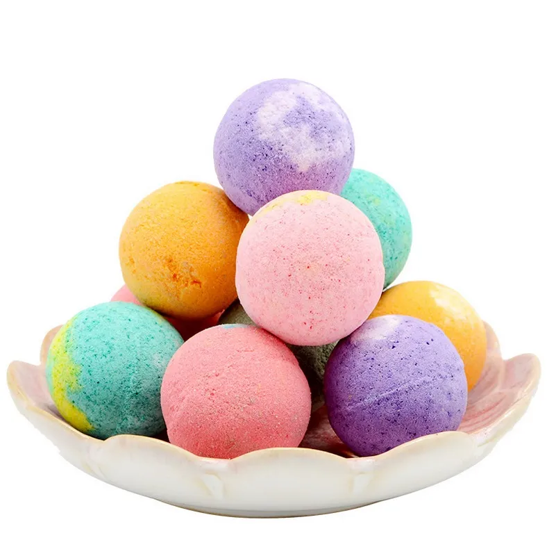 Organic Natural Mini Handmade Bath Bombs Set, Moisturizing for Bathing ...