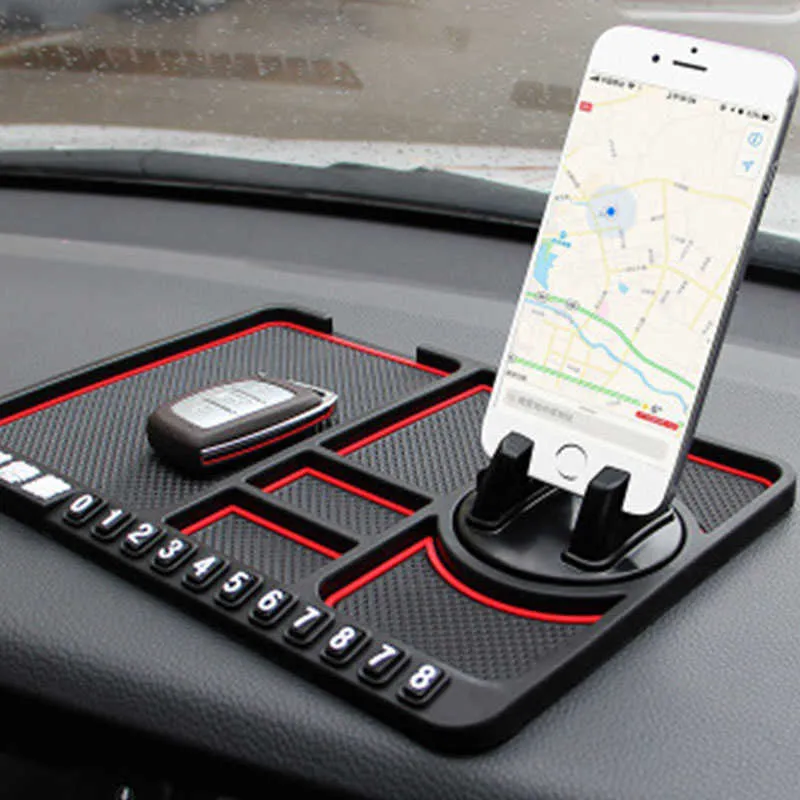 Non Slip Sticky Dash Car Mount Multifunctional Silicone Auto Holder Phone Mat From Fyautoper 7.61 DHgate.Com