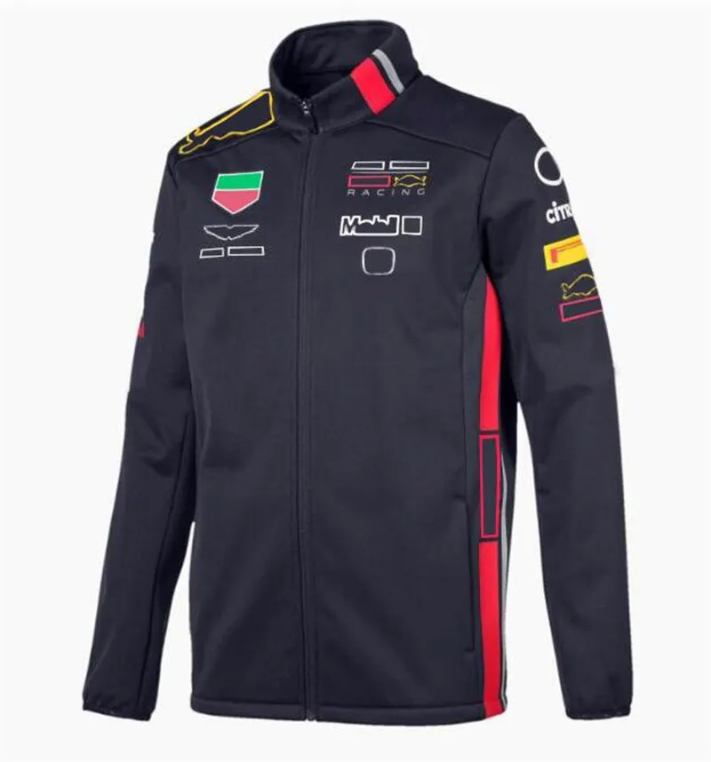 2021 F1 Team Hooded Jacket Mens Casual Workwear, Customizable Cashmere ...