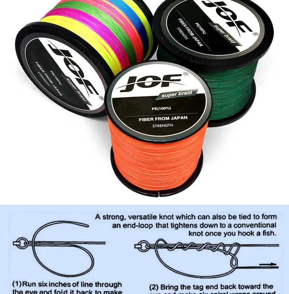 Top Rated Braided Fishing Line For Spinning Reels: 8 Strand PE Braided ...