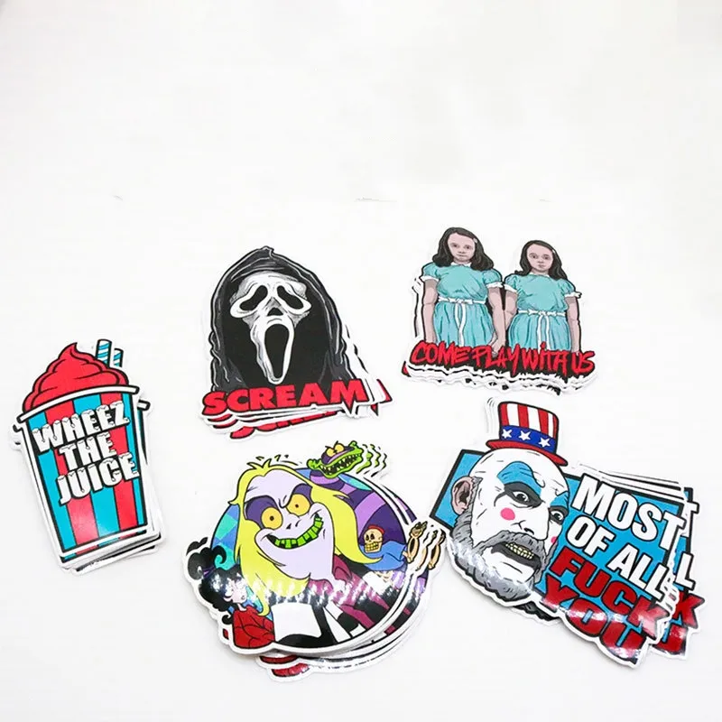 Colorful Cartoon Die Cut Stickers - Custom Shapes, Premium PVC, Kids ...