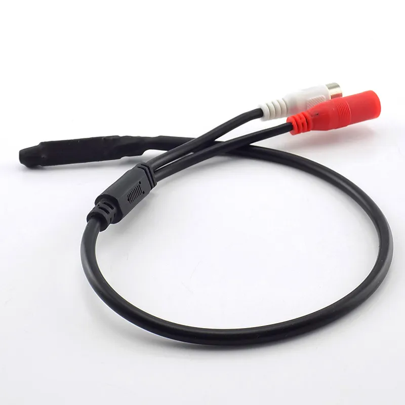 Mini Audio Pickup Device w/ BNC Connector & DC Power Cable - CCTV ...