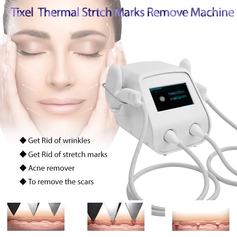 Laser Skin Resurfacing Machine: Portable Tixel Device With Dual Handles ...