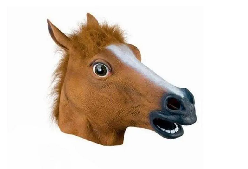 Creepy Horse Mask Head: Halloween Costume Prop - Perfect for Theater ...